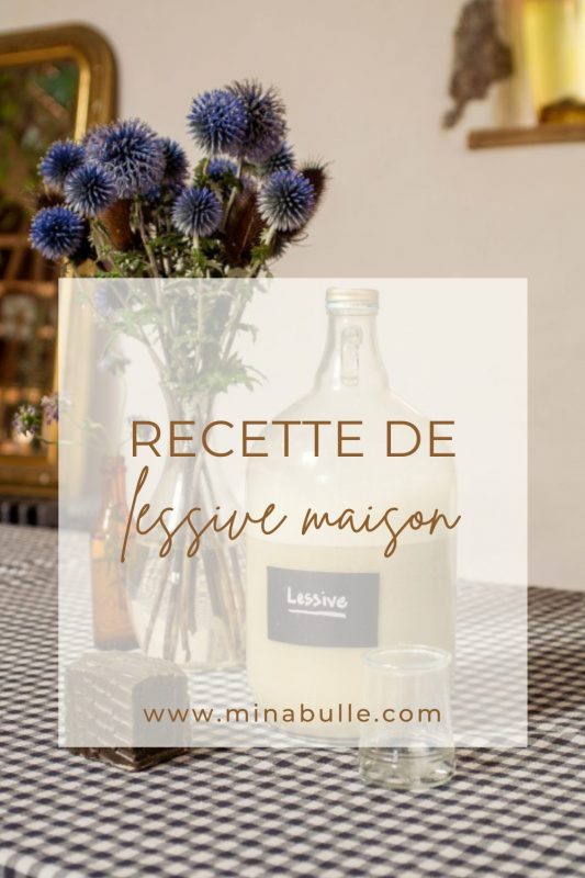 PRENDRE SOIN DE SES VÊTEMENTS - recette de lessive maison