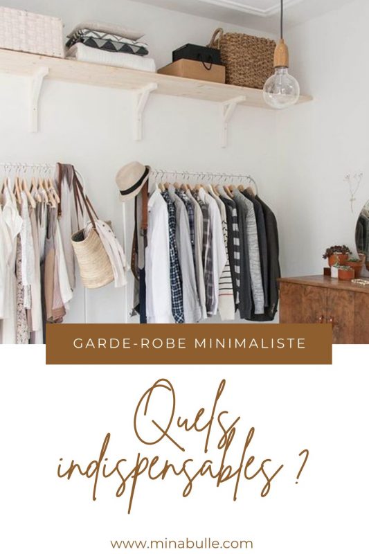 Quels indispensables pour une garde-robe minimaliste?