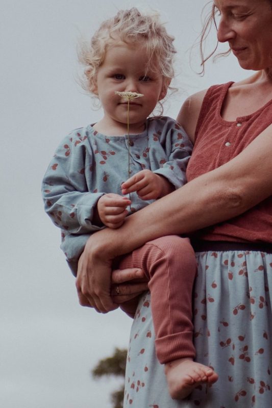 legging ALBA rib cedar wood